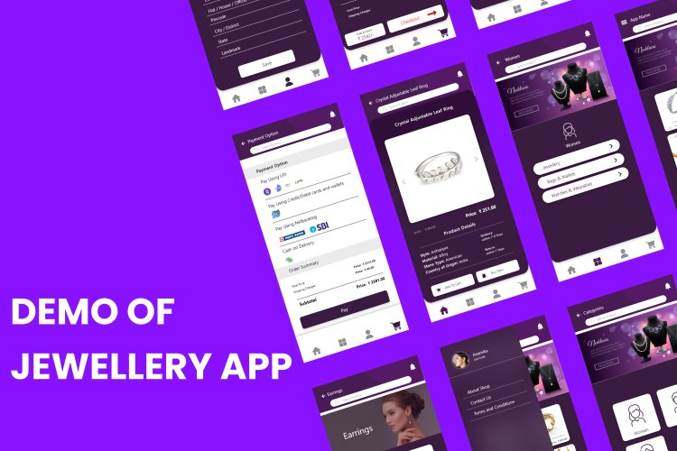 Demo of Jewellery App. Development Cost of Jewellery App? - Mobile app ...